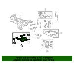 2007-2017 GM Rear Passenger Side Lower Control Arm 15951978 ...