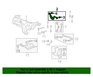 2007-2017 GM Upper Control Arm - Passenger Side (RH) 23347603 ...