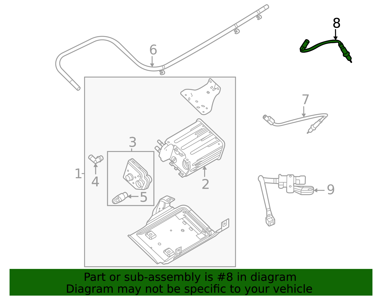 2017-2019 Ford E-350 Super Duty Motorcraft™ Oxygen Sensor DY-1383 ...
