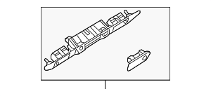2012-2017 Audi Deck Lid Handle 8E0-827-574-F-3FZ | Audi USA Parts