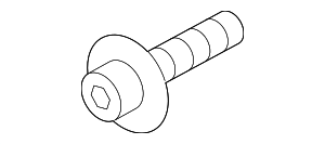 2010-2024 Porsche 911 Retainer Plate Bolt WHT-008-727 | Sunset Porsche ...