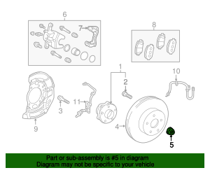 2000-2022 Toyota Nut 90080-17238 | OEM Parts Online