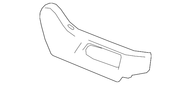 84458086 - Front Passenger Side Seat Cushion Outer Finish Cover 2019 ...