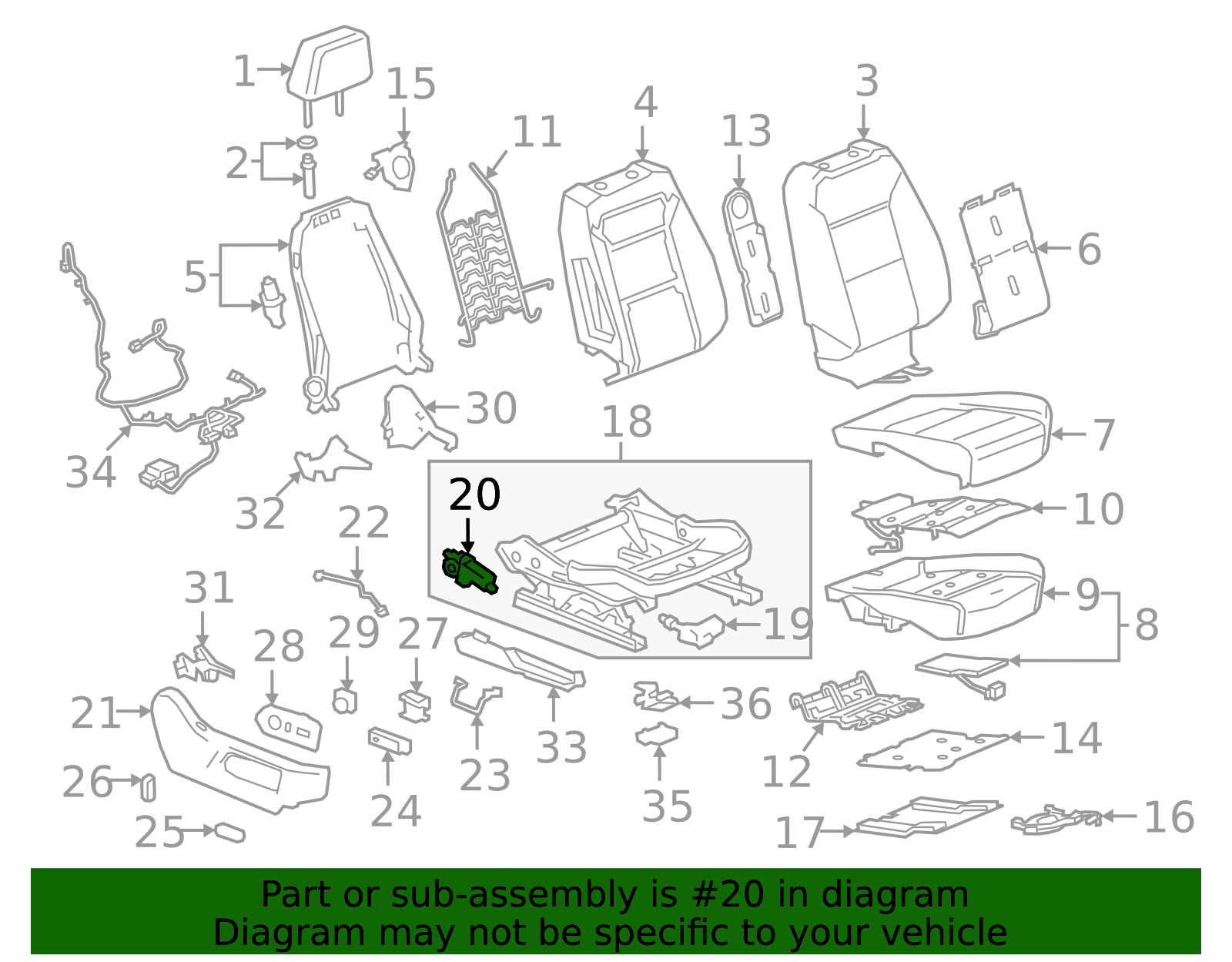 GM 13545639 F Actuator | Genuine GM & AC Delco OEM Parts | Findlay Auto ...