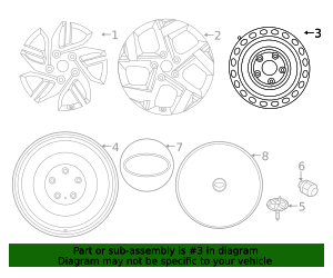 52910-K2000 - Wheel, Steel | World OEM Parts Hyundai