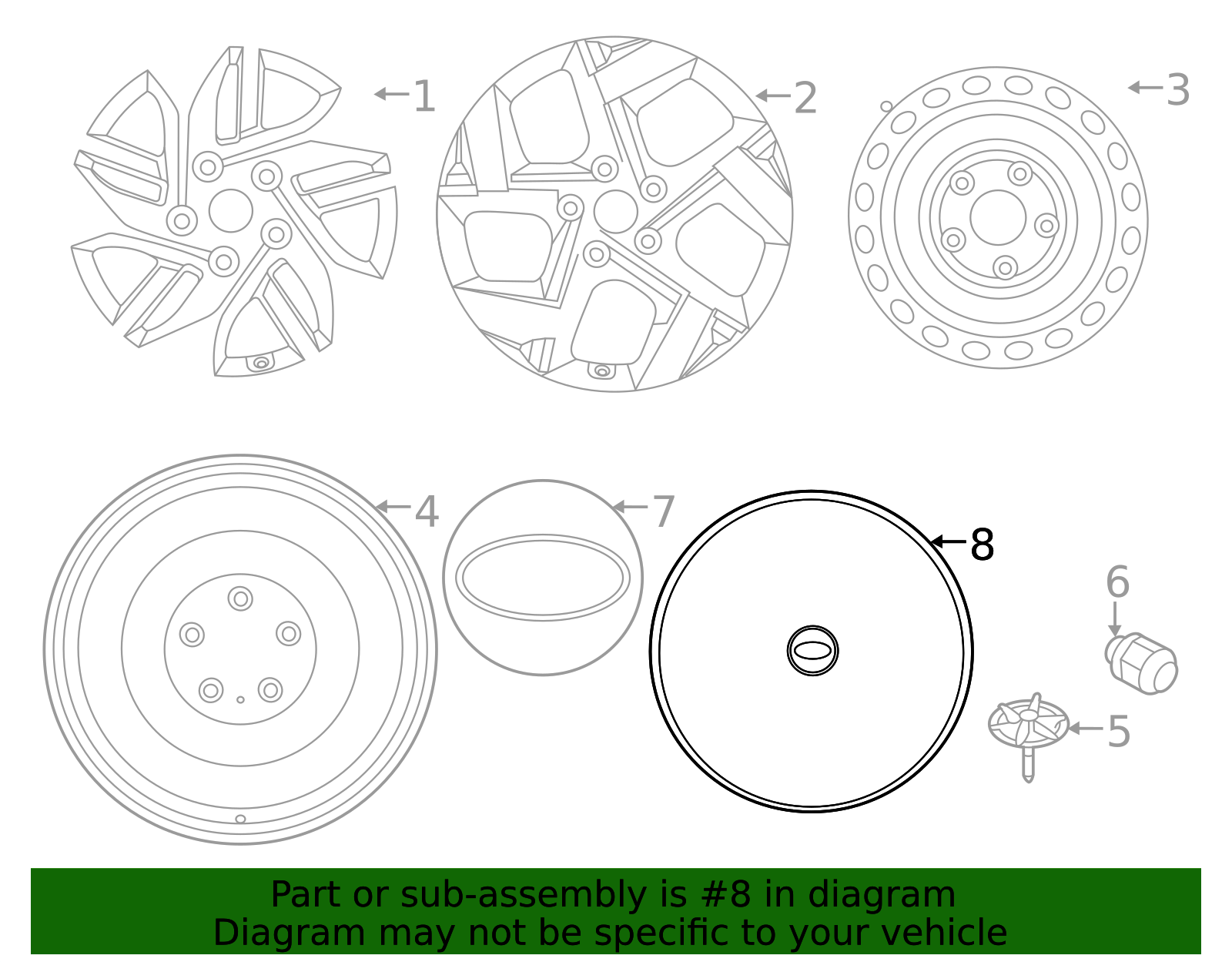 52970-K2000 - Wheel Cover 2020 Hyundai Venue | AutoNation Parts