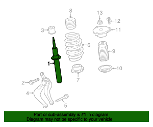 2017-2019 Volvo S90 Strut 31434956 | OEM Parts Online