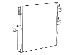 68322496AC - A/C Condenser 2019-2024 Ram 3500 | Mopar Factory Parts ...