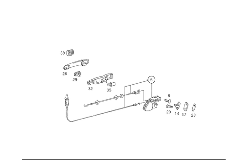 Locking System for 2004 Mercedes-Benz ML 500 | Mercedes-Benz USA Parts