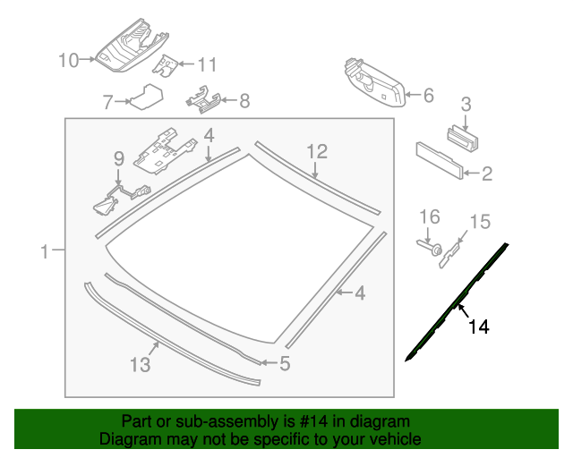 2018-2023 Toyota Camry Side Molding 75535-06010 | Toyota Parts Center