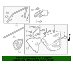 2011-2023 GM Jet Black Door Inside Handle Bolt Cap 22812774 ...