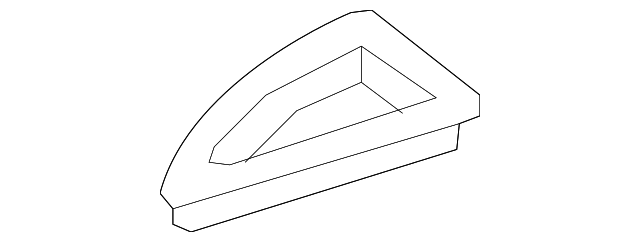 23451126 - Jet Black Rear Passenger Side Door Armrest Pull Cup Bolt Cap ...