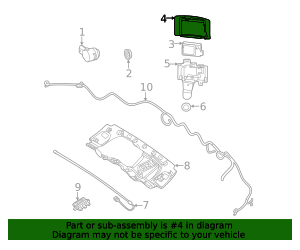 247-885-67-02 - Blind Spot Radar Mount 2020-2021 Mercedes-Benz GLB 250 ...