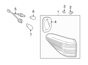2010-2012 Lexus Lens & Housing Gasket 81552-48240 | Discount Parts Monster