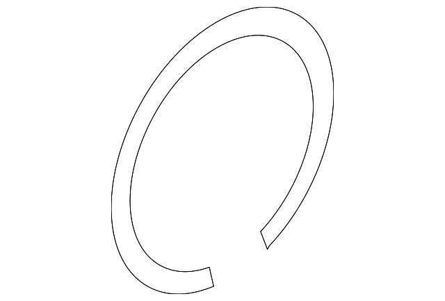 Genuine OEM Wheel Bearing Snap Ring Part# MB303868 Fits 1989-2021 ...