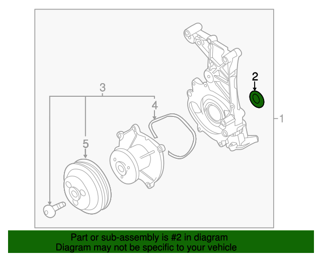 2009-2020 Porsche Water Pump Assembly O-Ring 9A7-008-274-00 | Sunset ...