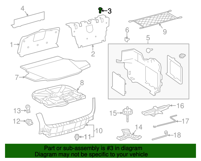 Front Insulator Clip - 2013-2024 Toyota (90467-07049-C0) | Toyota of El ...