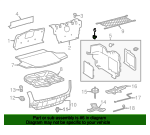 2002-2023 Toyota Trunk Side Trim Fastener 90530-25010 | Toyota Parts Center