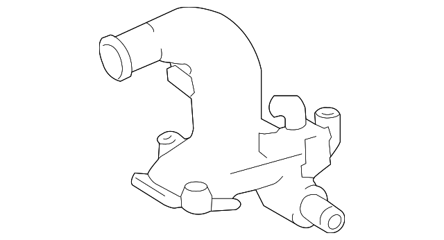 2006-2008 Lexus RX400h Water Outlet 16331-20080 | OEM Parts Online