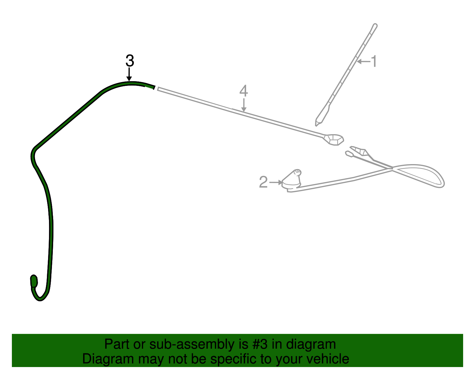 86101-74022 - High-Quality Antenna Cable for 2013-2015 Scion iQ ...