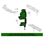 2020-2022 Toyota Highlander Deflector 16595-0P030 | Toyota Parts Center