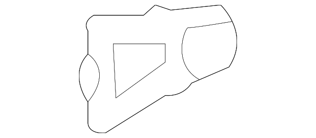 2020-2024 Toyota Highlander Guide Plate 16693-0P010 | Toyota Parts Center