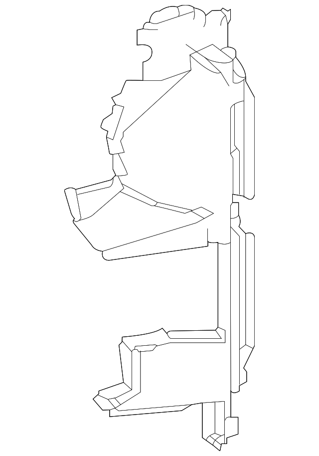 16593-0P030 - Deflector - 2020-2022 Toyota Highlander | OEM Genuine ...