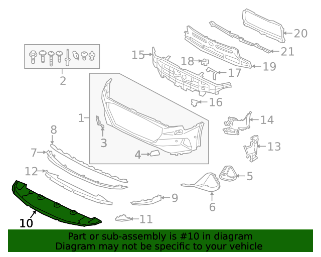 2019-2024 Audi End Plate 4KE-807-611 | Audi Parts