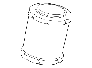 19239713 - Air Filter 2002-2009 GM | AutoNationParts.com