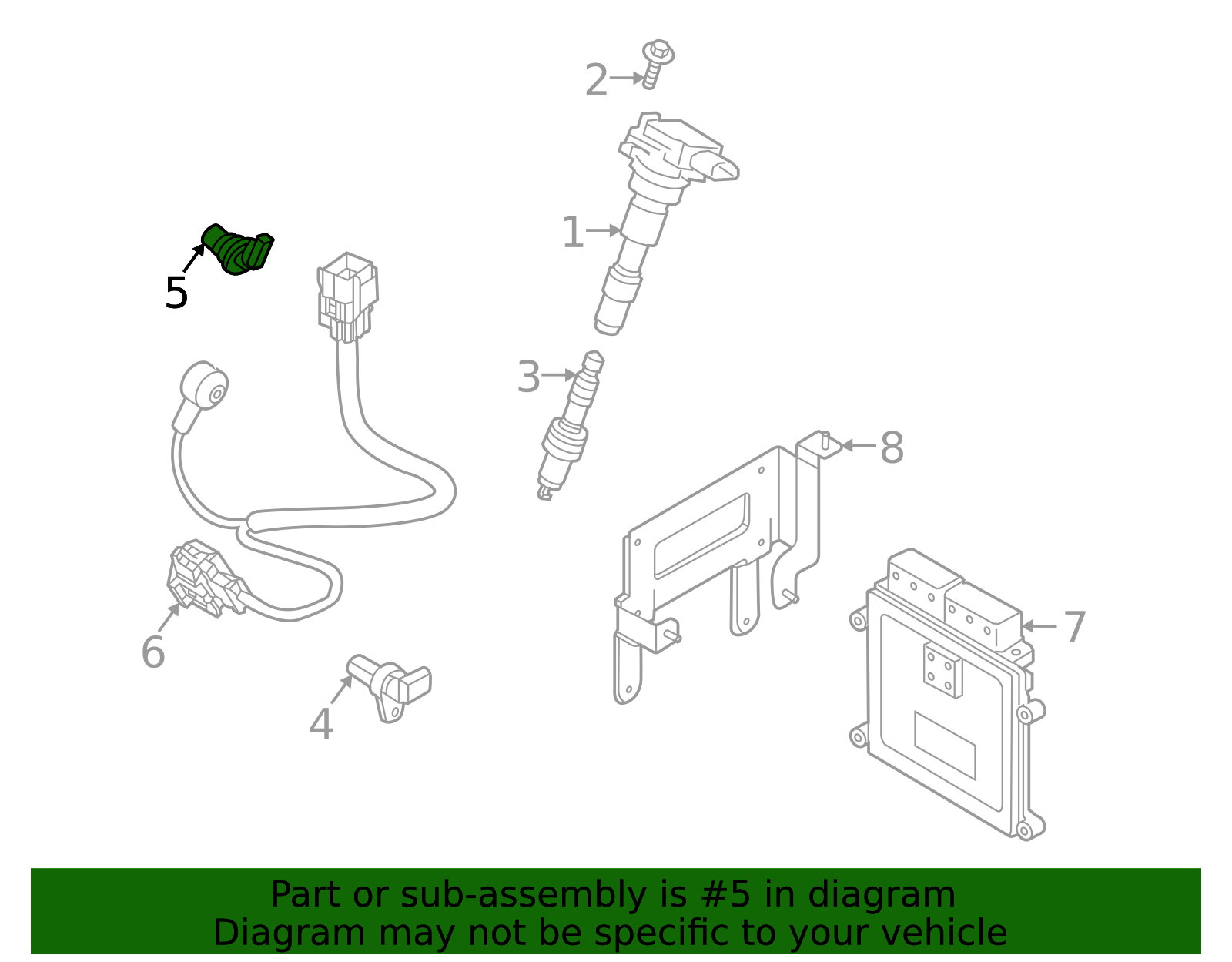2020-2025 Hyundai Camshaft Sensor 39350-2S000 | Retail Performance Auto ...