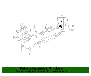 2001-2007 GM Bracket 15143380 | GMPartsDirect.com