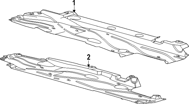 LX6Z-9911782-S - Under Cover 2021-2024 Ford Bronco Sport | AutoNation Parts