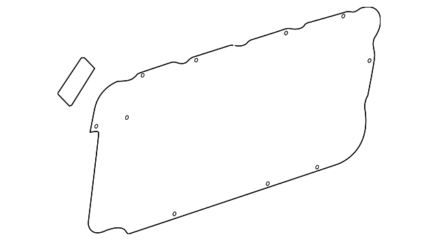 447-737-18-60-7386 - Upper Panel 2016-2023 Mercedes-Benz Metris ...