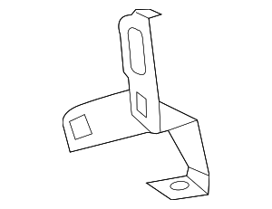 205-524-00-40 - Front Shield Bracket 2015-2023 Mercedes-Benz | Mercedes ...