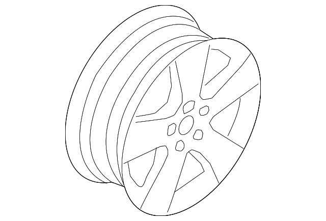 2007-2013 BMW X5 Wheel, Alloy 36-11-6-770-200 | OEM Parts Online