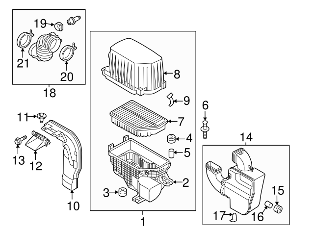2014-2019 Kia Soul Shield 28213-B2000 | TascaParts.com