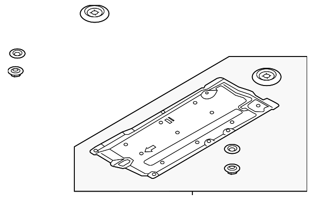 2018-2020 Hyundai Elantra GT Under Cover 84135-G3000 | OEM Parts Online