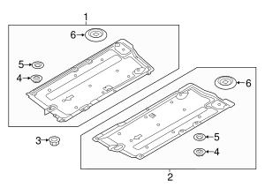 Genuine Under Cover for 2018-2020 Hyundai Elantra GT | Part# 84145 ...