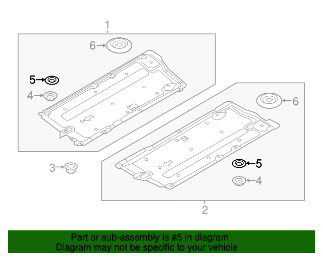 2018-2020 Hyundai Elantra GT Under Cover Retainer 84220-G3000 | OEM ...