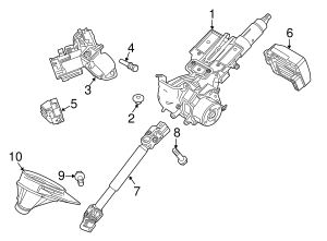 2011-2022 Ford Ignition Switch AA6Z-11572-A | Blue Springs Ford Parts