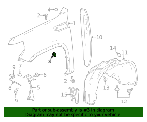 2016-2025 GM Multi-Purpose Nut 11546456 GM | GMPartsDirect.com