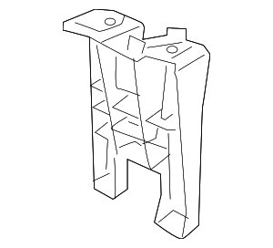 2019-2024 GM Fender Liner Bracket - Passenger Side (RH) 84260333 ...