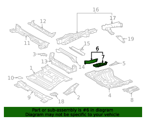 Toyota Side Reinforced 58306-0R010 | Auto Parts