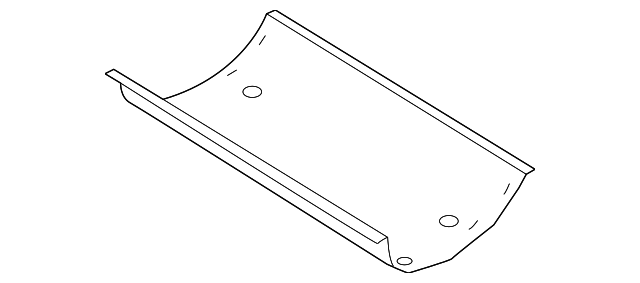 463-470-07-47 - Fuel Tank Skid Plate 2013-2018 Mercedes-Benz | Mercedes ...