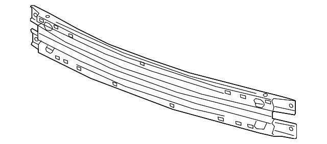 2018-2019 GM OEM NEW 2018 GM Buick Enclave Traverse Front Bumper Impact ...