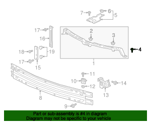 2016-2024 GM Multi-Purpose Bolt 11547149 | Auto Parts Express