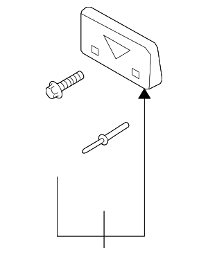 2007-2010 Ford Edge 2007-2010 Ford Edge Front License Plate Bracket ...