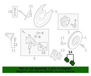 2019-2022 Volvo Disc Brake Pad Set 32276933 | AutoNationParts.com
