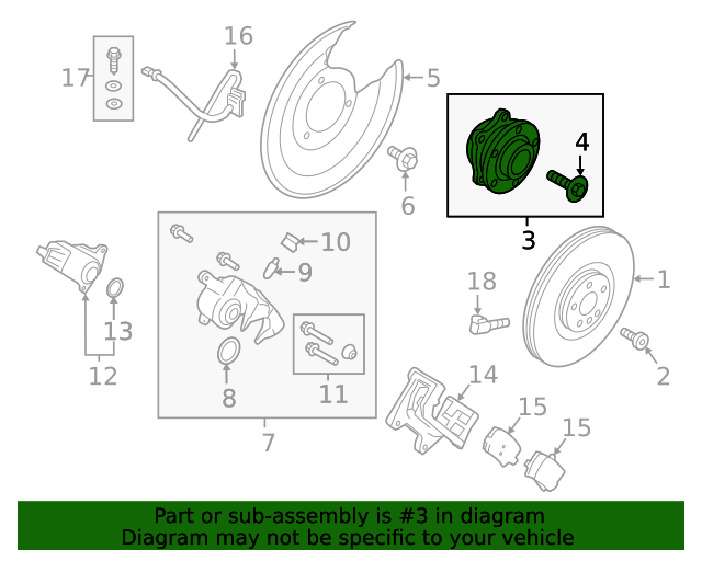 2019-2020 Volvo XC40 Hub Assembly 32221263 | TascaParts.com
