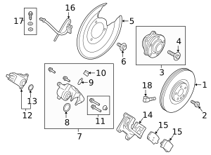 2019-2020 Volvo XC40 Hub Assembly 32221263 | TascaParts.com